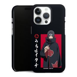 DeinDesign iPhone 14 Pro Handy Premium Case Smartphone Handyh&uuml;lle Schutzh&uuml;lle matt Official Licensed Product Itachi Uchiha Naruto Shippuden Premium Case