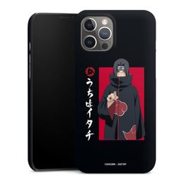 DeinDesign iPhone 12 Pro Max Handy Premium Case Smartphone Handyh&uuml;lle Schutzh&uuml;lle matt Official Licensed Product Itachi Uchiha Naruto Shippuden Premium Case