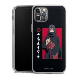 DeinDesign iPhone 12 Pro Max Handy Silikon H&uuml;lle Case transparent Handyh&uuml;lle Official Licensed Product Itachi Uchiha Naruto Shippuden Silikon Case