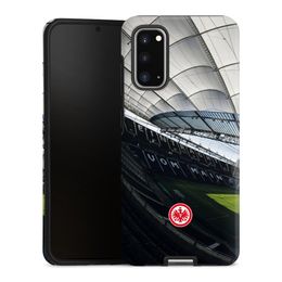DeinDesign Galaxy S20 Handy Panzer Handyh&uuml;lle robuste Outdoor H&uuml;lle Schutzh&uuml;lle matt Eintracht Frankfurt Stadium Official Licensed Product Tough Case