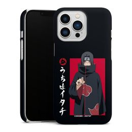 DeinDesign iPhone 13 Pro Handy Premium Case Smartphone Handyh&uuml;lle Schutzh&uuml;lle matt Official Licensed Product Itachi Uchiha Naruto Shippuden Premium Case