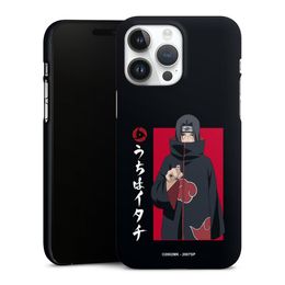 DeinDesign iPhone 14 Pro Max Handy Premium Case Smartphone Handyh&uuml;lle Schutzh&uuml;lle matt Official Licensed Product Itachi Uchiha Naruto Shippuden Premium Case