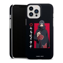 DeinDesign iPhone 13 Pro Max Handy Premium Case Smartphone Handyh&uuml;lle Schutzh&uuml;lle matt Official Licensed Product Itachi Uchiha Naruto Shippuden Premium Case