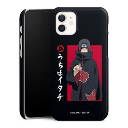 DeinDesign iPhone 12 mini Handy Premium Case Smartphone Handyh&uuml;lle Schutzh&uuml;lle gl&auml;nzend Official Licensed Product Itachi Uchiha Naruto Shippuden Premium Case