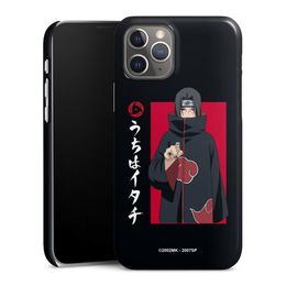 DeinDesign iPhone 12 Pro Handy Premium Case Smartphone Handyh&uuml;lle Schutzh&uuml;lle gl&auml;nzend Official Licensed Product Itachi Uchiha Naruto Shippuden Premium Case