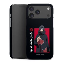 DeinDesign iPhone 17 Pro Max Handy Premium Case Smartphone Handyh&uuml;lle Schutzh&uuml;lle gl&auml;nzend Official Licensed Product Itachi Uchiha Naruto Shippuden Premium Case