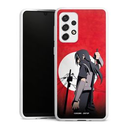 DeinDesign Galaxy A33 5G Handy Silikon H&uuml;lle Case wei&szlig; Handyh&uuml;lle Manga Naruto Shippuden Anime Silikon Case