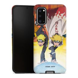 DeinDesign Galaxy S20 Handy Panzer Handyh&uuml;lle robuste Outdoor H&uuml;lle Schutzh&uuml;lle matt Naruto Shippuden Minato Namikaze Official Licensed Product Tough Case