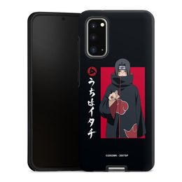 DeinDesign Galaxy S20 Handy Panzer Handyh&uuml;lle robuste Outdoor H&uuml;lle Schutzh&uuml;lle matt Official Licensed Product Naruto Shippuden Itachi Uchiha Tough Case