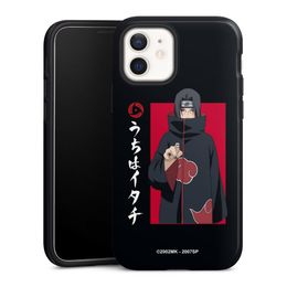DeinDesign iPhone 12 mini Handy Panzer Handyh&uuml;lle robuste Outdoor H&uuml;lle Schutzh&uuml;lle gl&auml;nzend Official Licensed Product Itachi Uchiha Naruto Shippuden Tough Case