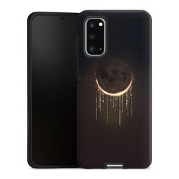 DeinDesign Galaxy S20 Handy Panzer Handyh&uuml;lle robuste Outdoor H&uuml;lle Schutzh&uuml;lle matt Full Moon Moon Light Tough Case