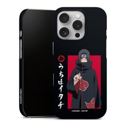 DeinDesign iPhone 16 Pro Handy Premium Case Smartphone Handyh&uuml;lle Schutzh&uuml;lle matt Official Licensed Product Itachi Uchiha Naruto Shippuden Premium Case