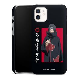 DeinDesign iPhone 12 mini Handy Premium Case Smartphone Handyh&uuml;lle Schutzh&uuml;lle matt Official Licensed Product Itachi Uchiha Naruto Shippuden Premium Case