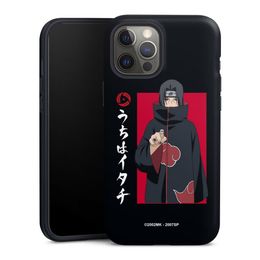 DeinDesign iPhone 12 Pro Handy Panzer Handyh&uuml;lle robuste Outdoor H&uuml;lle Schutzh&uuml;lle matt Official Licensed Product Itachi Uchiha Naruto Shippuden Tough Case