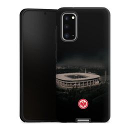 DeinDesign Galaxy S20 Handy Panzer Handyh&uuml;lle robuste Outdoor H&uuml;lle Schutzh&uuml;lle matt Stadium Official Licensed Product Eintracht Frankfurt Tough Case