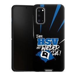 DeinDesign Galaxy S20 Handy Panzer Handyh&uuml;lle robuste Outdoor H&uuml;lle Schutzh&uuml;lle matt Hamburger Sv Ascent Hsv Tough Case