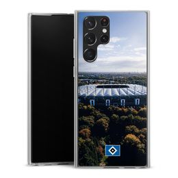 DeinDesign Galaxy S22 Ultra Handy Silikon H&uuml;lle Case transparent Handyh&uuml;lle Hsv Hamburger Sv Stadium Silikon Case