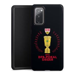 DeinDesign Galaxy S20 FE 5G Handy Panzer Handyh&uuml;lle robuste Outdoor H&uuml;lle Schutzh&uuml;lle gl&auml;nzend Official Licensed Product Vfb Stuttgart Trophy Tough Case