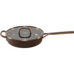 Zwilling Milano Schmorpfanne mit Glasdeckel 28 cm, Braun