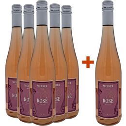 Weingut Meurer 5+1 Ros&eacute;-Paket Sp&auml;tburgunder 2025 Trocken - Mosel &ndash; Probierpaket Qualit&auml;tswein