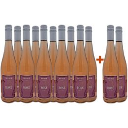 Weingut Meurer 10+2 Ros&eacute;-Paket Sp&auml;tburgunder 2025 Trocken - Mosel &ndash; Probierpaket Qualit&auml;tswein