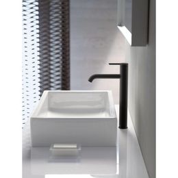 Duravit C.1 Waschtischarmatur XL C11040002046 Ausladung 166 mm, ohne Zugstangen-Ablaufgarnitur, Schwarz matt