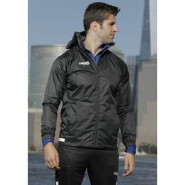 Funktionsjacke CAPELLI SPORT, Herren, Gr. XL, schwarz-wei&szlig; (schwarz, wei&szlig;), Obermaterial: 80% Polyester, 20% Elasthan, unifarben, regular fit, Jacken Funktionsjacke, mit seitlichen kontrastreichen B&auml;ndern