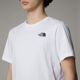 T-Shirt The North Face "NSE Box Celebration T-Shirt f&uuml;r Herren", Damen, Gr. XXL, wei&szlig; (tnf wei&szlig;), Obermaterial: 100% Baumwolle, Rundhals, Shirts T-Shirt, mit Rundhalsausschnitt, mit Logo auf der Vorderseite