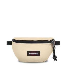 Bauchtasche Eastpak "SPRINGER", Damen, Gr. B/H/T: 23cm x 16,5cm x 8,5cm, beige, Textil, unifarben, Taschen, Unisex G&uuml;rteltasche, Minibag im l&auml;ssigen Look, mit Logo-Aufn&auml;her