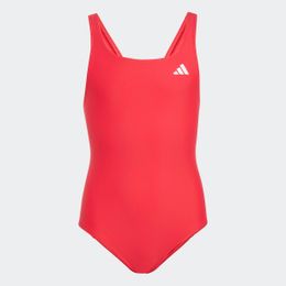 Badeanzug adidas Performance "ESS VBCK SUIT Y", M&auml;dchen, Gr. 164, N-Gr, pure ruby, Obermaterial: 78% Polyamid, 22% Elasthan, Badeanz&uuml;ge Badeanzug