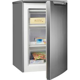 Hanseatic Gefrierschrank "HGS8555B", Energieeffizienz: B (A-G), silber (silberfarben), B:55cm H:85cm T:58cm, Gefrierschr&auml;nke, inkl. 3 Jahre Herstellergarantie