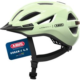 Fahrradhelm Abus "URBAN-I 4.0" Gr. S, gr&uuml;n (pistacchio gr&uuml;n), Helme, S Kopfumfang: 51cm - 55cm