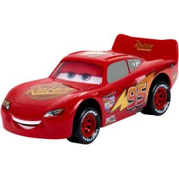 Spielzeug-Auto Mattel "Disney Pixar Cars Moving Moments Lightning McQueen", rot, Spielzeugfahrzeuge, Kinder, Kunststoff