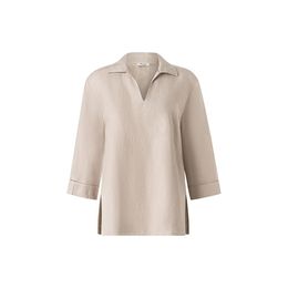 Schlupfbluse Maerz Muenchen "Maerz Muenchen 191500 Tunika Damen Bekleidung", Damen, Gr. 36, beige, 100% Leinen, Blusen Schlupfbluse