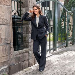 Untildress Wolljersey-Blazer oder -Hose, Hose - 38 - Blau-Melange, Damen, aus Wolle