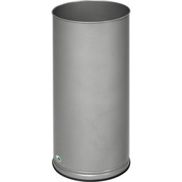 Var Schirmst&auml;nder, H&ouml;he 610 mm, Vollblech, verzinkt, alusilber