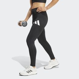 Trainingstights adidas Performance "WE BL 1/1 L", Damen, Gr. S, N-Gr, schwarz (schwarz, normal, gr.), Obermaterial: 91% Polyester, 9% Elasthan, Hosen