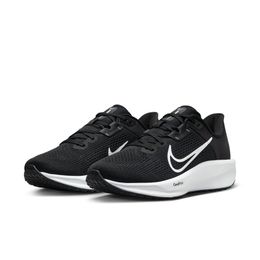 Laufschuh Nike "WMNS QUEST 6", Damen, Gr. 37,5, schwarz, wei&szlig;, iron grau, Textil, Schuhe Laufschuh