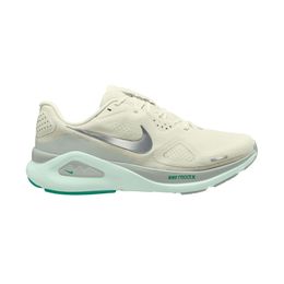 Laufschuh Nike "Structure 26", Damen, Gr. 37,5, sea glass, metallic silber, light silber, Synthetik, Textil, Schuhe Laufschuh