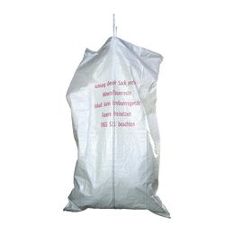 ratioform PP-B&auml;ndchengewebesack, Volumen 960 l, BxH 1400 x 2200 mm, beschichtet, mit Hebeschlaufen, f&uuml;r mineralfaserhaltige D&auml;mmstoffe, VE 40 Stk