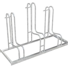 WSM Standparker, einseitig, Reifenbreite bis 55 mm, 3 Stellpl&auml;tze