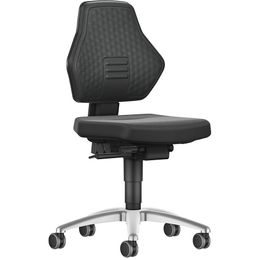 bimos Arbeitsdrehstuhl AIR FLOW, mit Rollen, Textilbezug schwarz