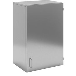 Reinraum-Wandh&auml;ngeschrank aus Edelstahl, 1 Fl&uuml;gelt&uuml;r, Breite 500 mm kaiserkraft