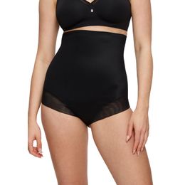 Shapingpants Triumph "True Shape Sensation", Damen, Gr. 36, schwarz, Jersey, Obermaterial: 58% Polyamid, 39% Elasthan, 3% Polyester, unifarben, eng, Unterhosen, feiner Stretch-T&uuml;ll-Einsatz, High-Waist Schnitt