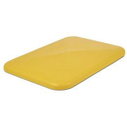 Deckel, f&uuml;r Beh&auml;lter 340 l, gelb kaiserkraft