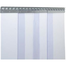 Streifenvorhang, Preis / m&sup2;, Breite x St&auml;rke 300 x 3 mm, &Uuml;berlappung 2 Haken = 95 mm kaiserkraft