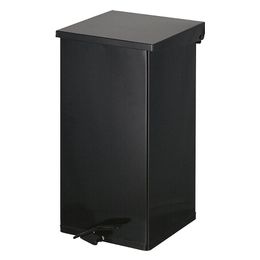 Tretabfallsammler, Volumen 110 l, BxHxT 390 x 800 x 390 mm, schwarz kaiserkraft