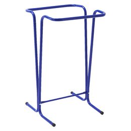 Mottez M&uuml;llsacktr&auml;ger, station&auml;r, Volumen bis 110 l, blau