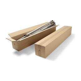 ratioform terra Langer Wellpapp-Faltkarton, Bef&uuml;llung von oben, LxBxH 900 x 200 x 200 mm, 1-wellig, ab 100 Stk