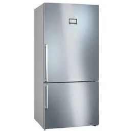 Bosch K&uuml;hl-/Gefrierkombination "KGN86AIDR", Energieeffizienz: D (A-G), silber (geb&uuml;rsteter stahl anti fingerprint), Rechtsanschlag, K&uuml;hlschr&auml;nke, No Frost, VitaFresh XXL Schublade, Big Box, LED-Licht, Perfect Fit